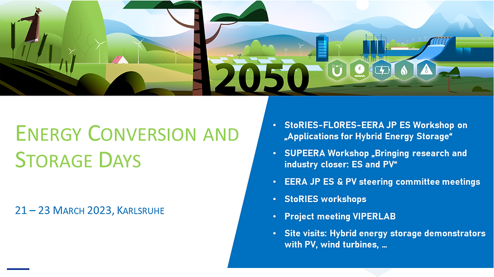 Energy Conversion and Storage Days - HyFlow-h2020.eu